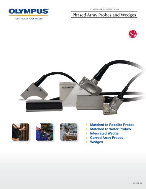 Phased Array Probes and Wedges - Olympus