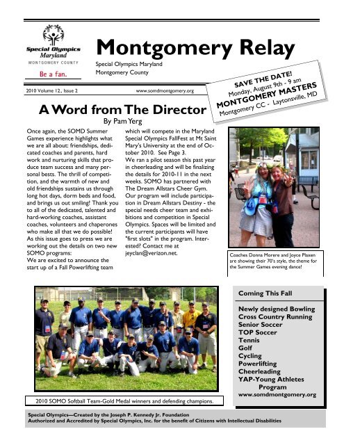 Complete newsletter in PDF format - Special Olympics