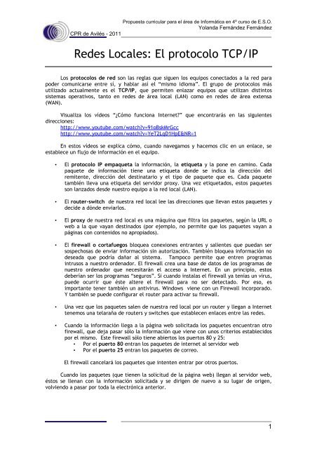 Redes Locales_02: Protocolo TCP/IP