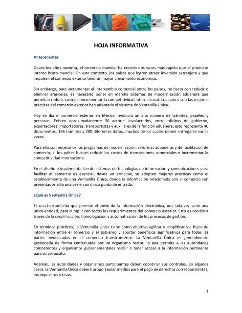 HOJA INFORMATIVA