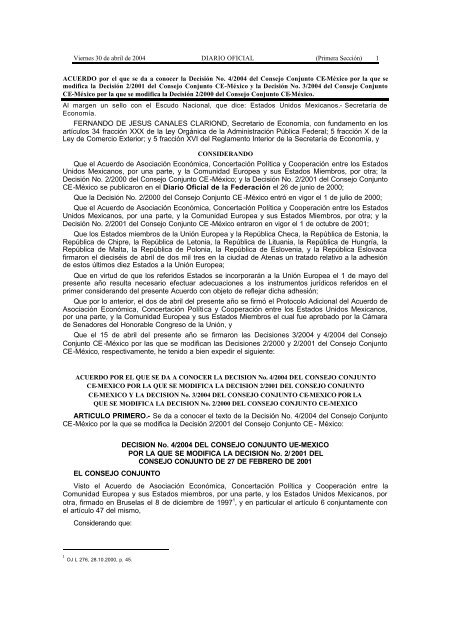 Adaptaciones al TLCUE