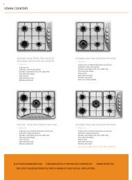 LAMINEX® COLOUR PALETTE - Paradise Kitchens