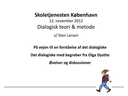 DIALOGISK UNDERVISNING - Skoletjenesten