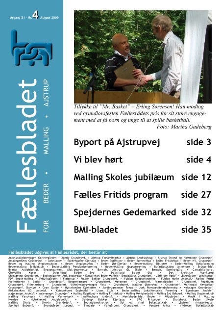 Nummer 4/2009 - Beder-Malling IdrÃ¦tsforening