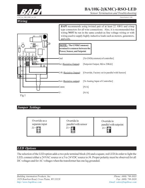 BA/10K-2(KMC)-RSO-LED - BAPI