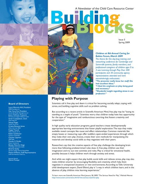 CCRC Spring 09 Newsletter.pdf - Child Care Resource Center