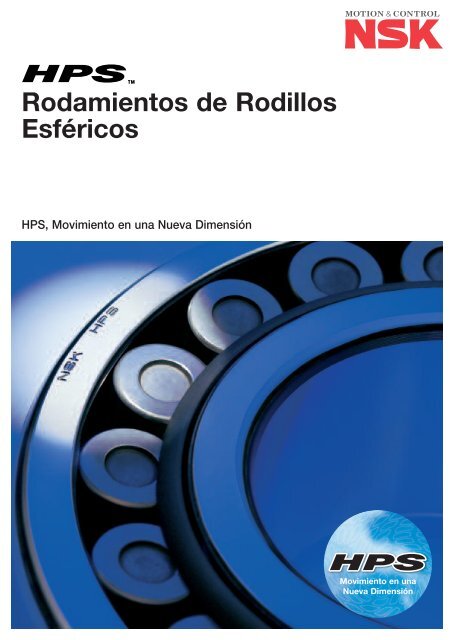 NSK - HPS - Rodamientos de rodillos esfÃ©ricos