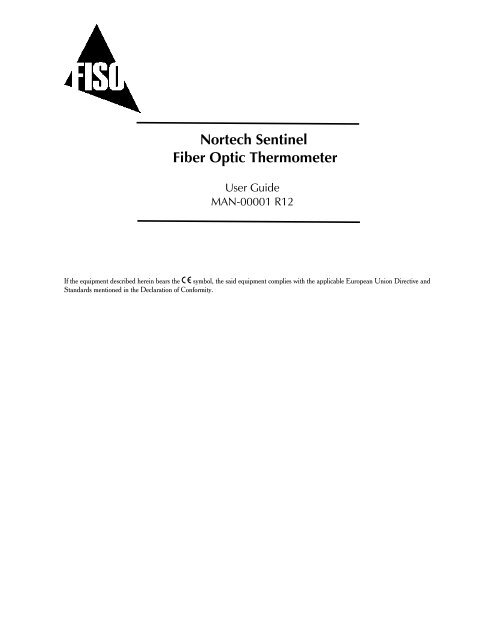 Nortech Sentinel Fiber Optic Thermometer - FISO Technologies, Inc.