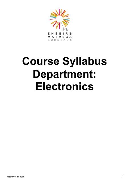 PDF Extract [1.15 Mo] - Enseirb-Matmeca