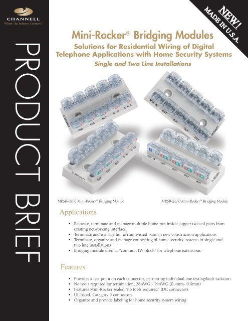 Mini-RockerÂ® Bridging Modules - Theovine