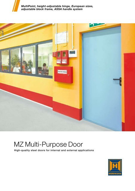 MZ Multi-Purpose Door - Hormann.co.uk
