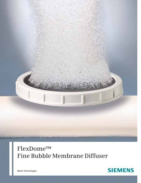 FlexDome Fine Bubble Membrane Diffuser