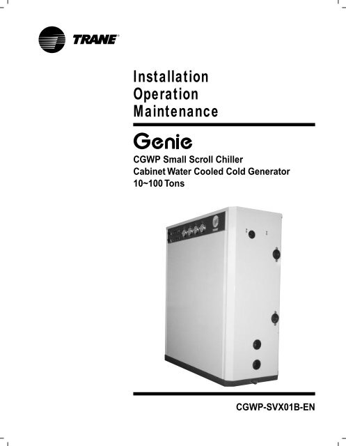 Installation Operation Maintenance