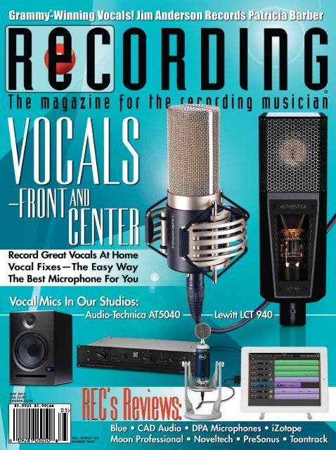 Recording Magazine - Audio-Technica