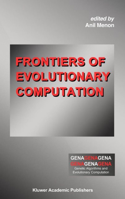 Frontiers of Evolutionary Computation - preterhuman.net