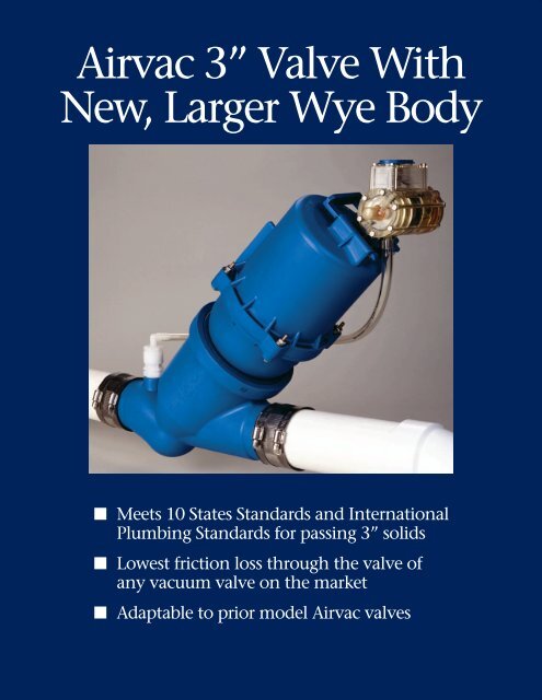 3in Valve Flyer - Airvac