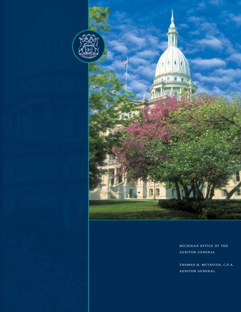 recruiting brochure - Office of the Auditor General - State of Michigan