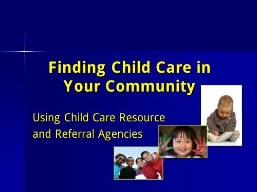 Childcare Options (PowerPoint Presentation)
