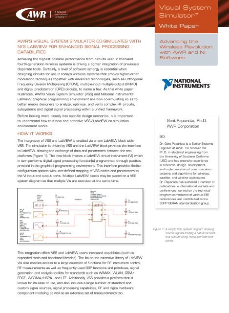 Visual System Simulator™