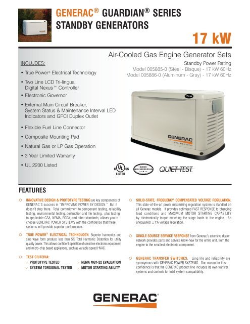 Generac 17kw - Toews Power Systems