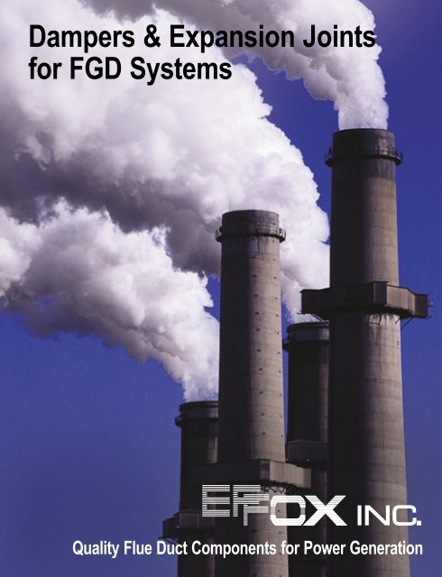 Dampers & Expansion Joints for FGD Systems - Effox-Flextor