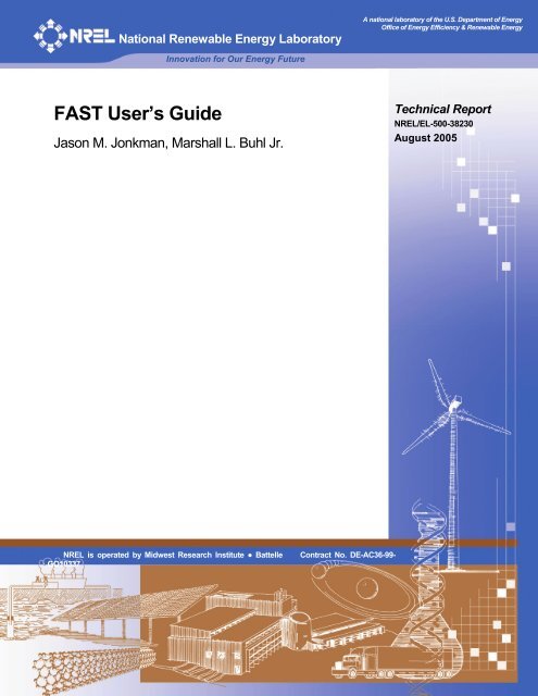 FAST User's Guide - NWTC - NREL