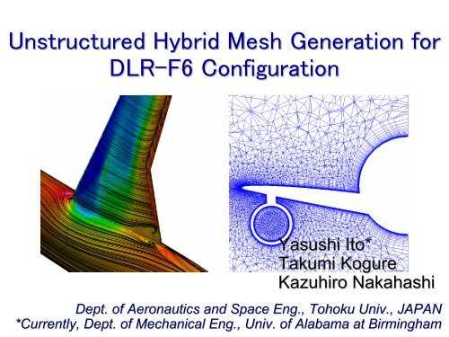 Unstructured Hybrid Mesh Generation for DLR-F6 Configuration