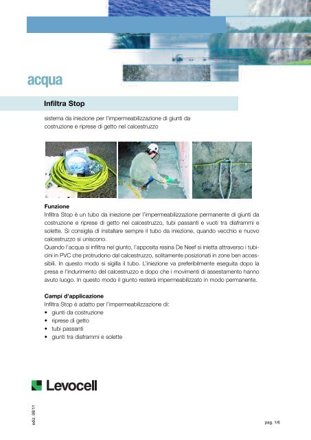 Infiltra Stop - Levocell