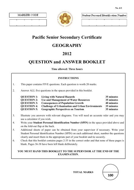 PSSC Geography Q&A.pdf