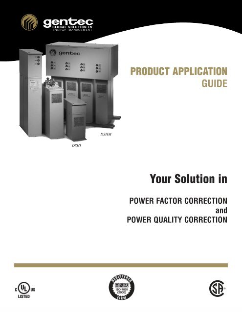 Product Application Guide - Gentec