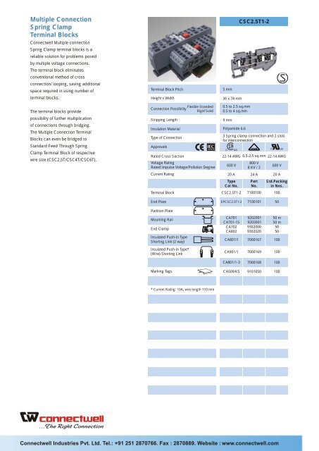 Technical data - Mun Hean