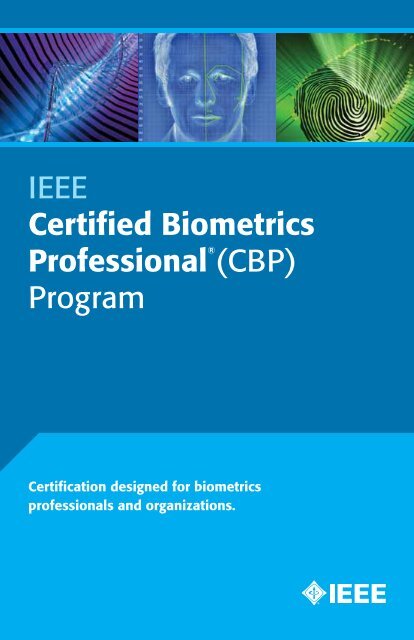 IEEE CBP Brochure - Planet Biometrics.com