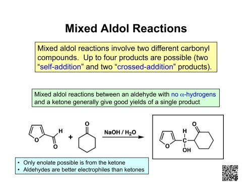What Is An Aldol Reaction