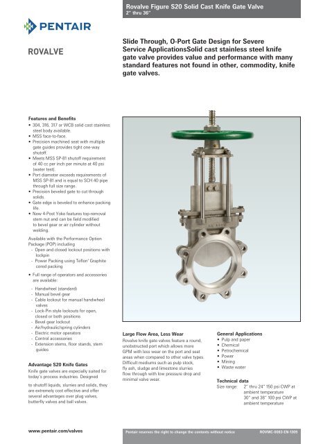 Slide Through, O-Port Gate Design for Severe Service ...