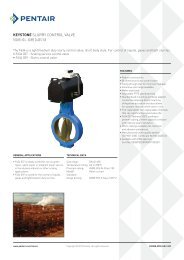 Field-proven Clarkson KGA slurry knife gate valves feature heavy ...