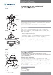 Tyco AVID SmartCal valve positioner - Valves and Controls
