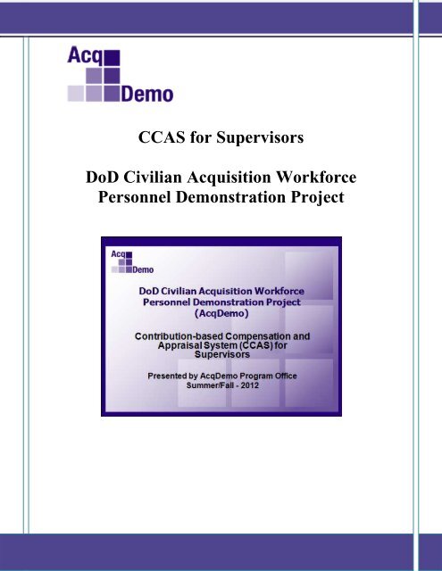 CCAS for Supervisors - AcqDemo