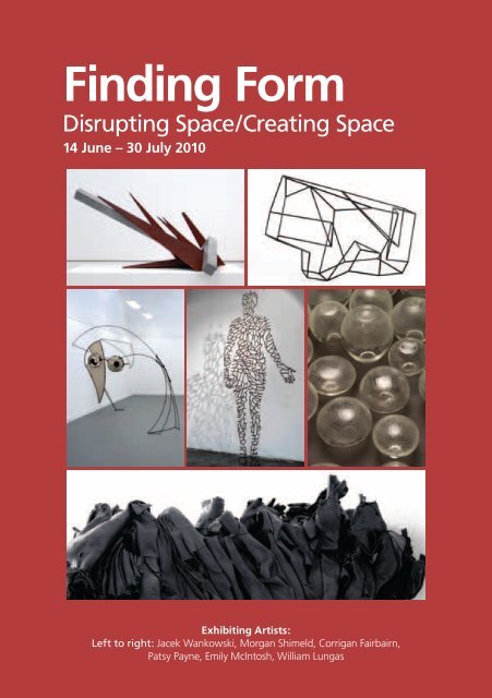 Finding Form - Art Gallery - University of Western Sydney