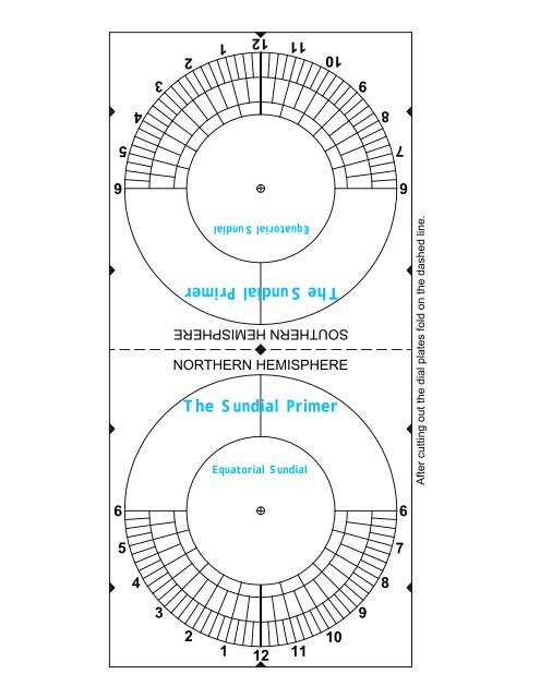 The Sundial Primer The Sundial Primer - "mySundial.ca"!
