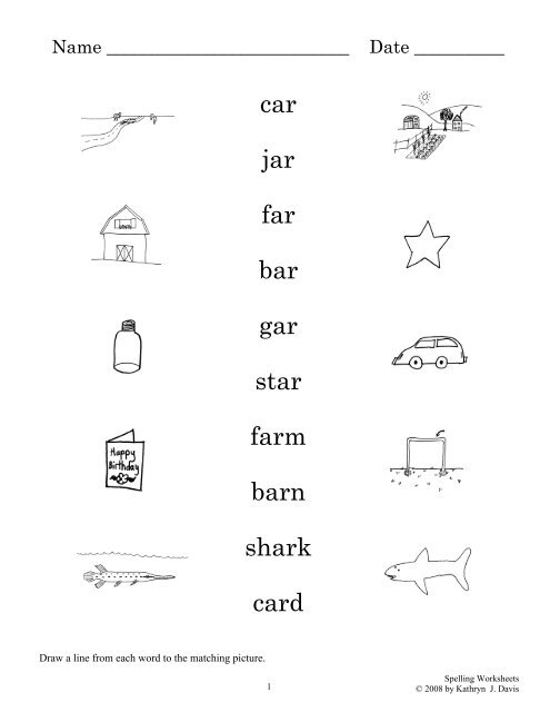 Spelling Worksheets 3-4 Frog and Toad Together - Sound City ...