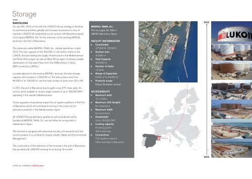 to see factsheet - LITASCO Group