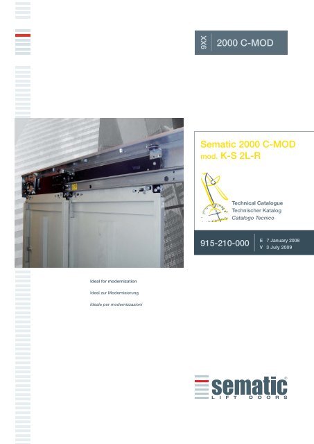 2000 C-MOD 915-210-000 Sematic 2000 C-MOD - LIFT ...