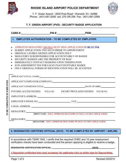 Airport Sida Badge Colors - Infoupdate.org