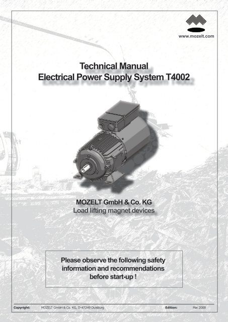 Technical Manual Electrical Power Supply System T4002