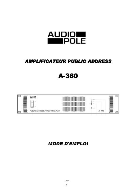 Audiopole Logo Audiopole SR Nicolas Chevallier Responsable Des