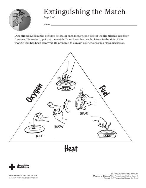 Fire Family Activity Sheets