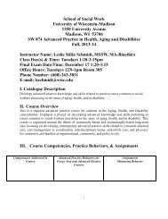 Student Learning Plan Template - The School of Social Work