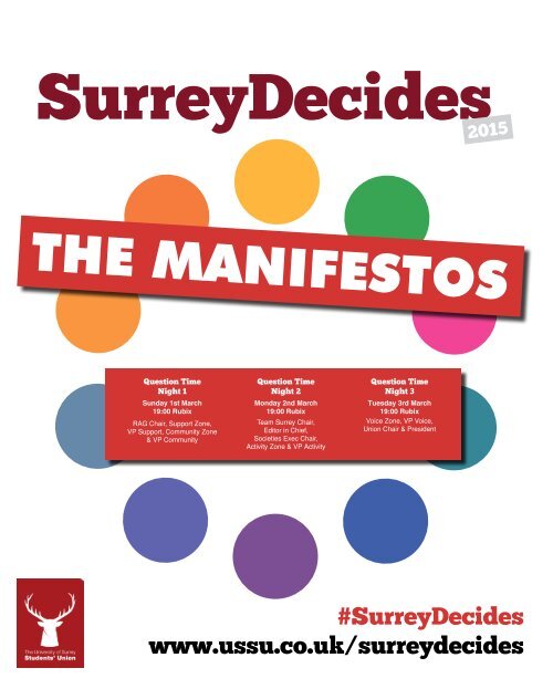Election Manifestos 2015 Web Version