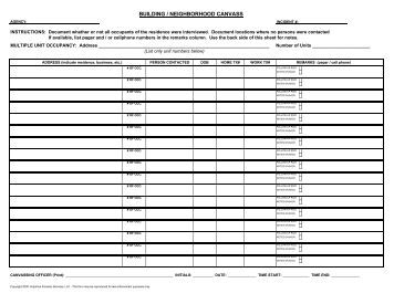 CRIME SCENE ENTRY LOG SHEET - Imprimus Forensic Services
