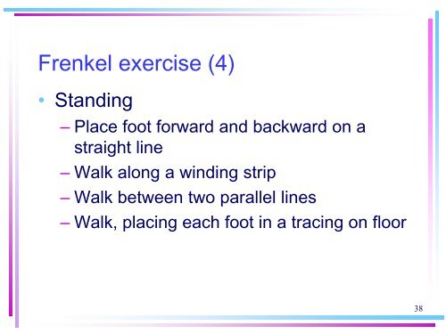 Frenkel exercise